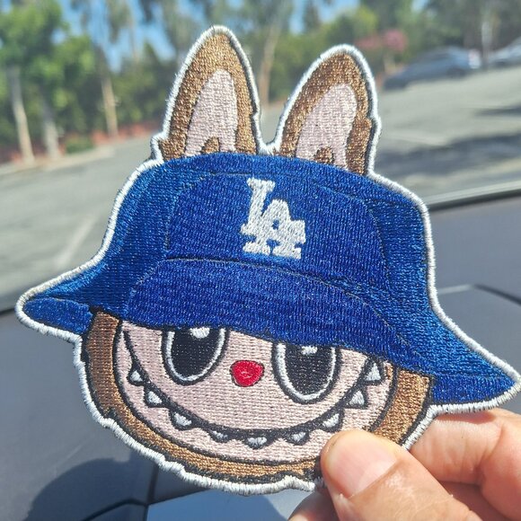 custom Embroidery | Art | Embroidered Bulldog Patch Or Swag Patch ...